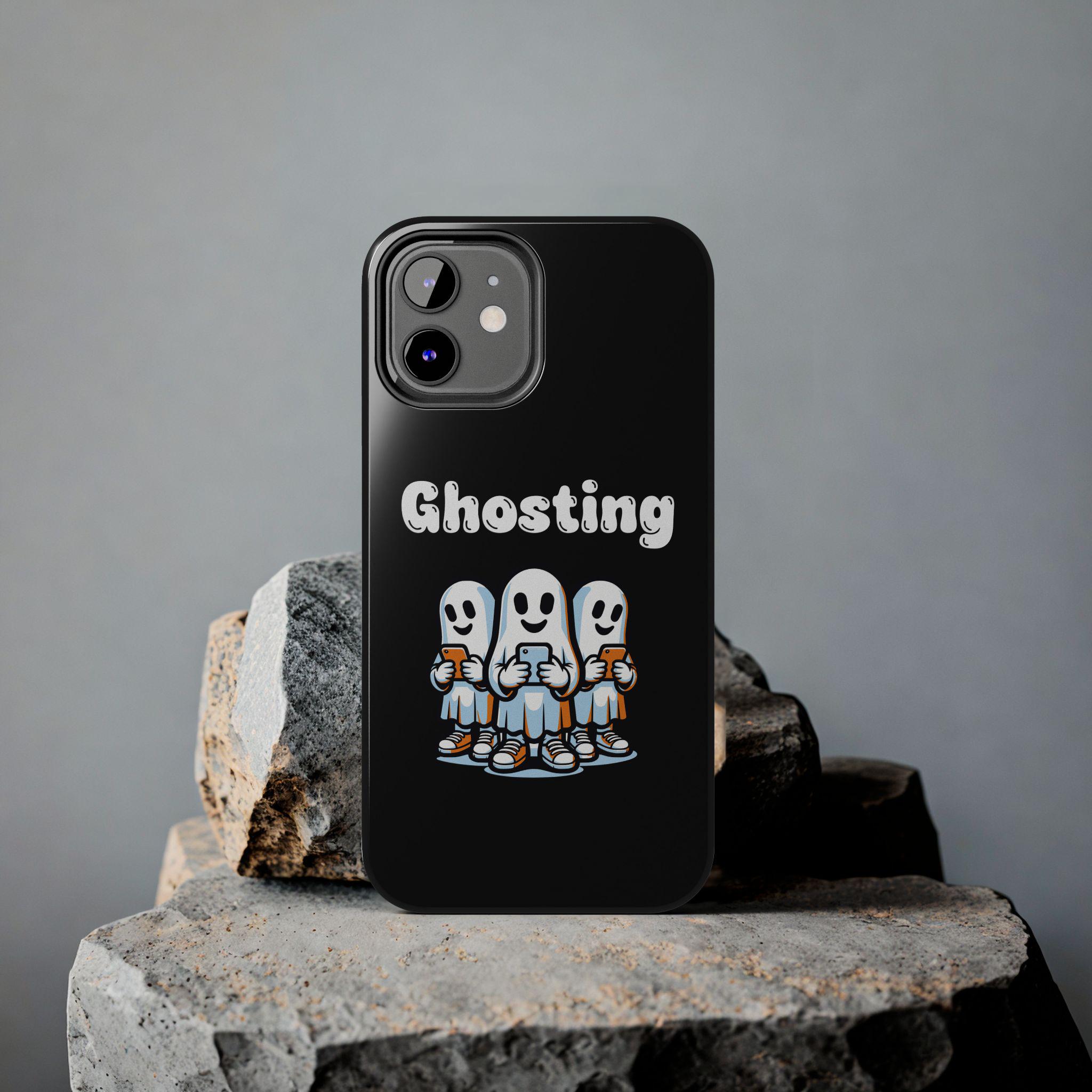 Halloween Ghosting iPhone Case, Spooky Ghosted Cell Phone Gift, Funny Fall Lover Ghost ...
