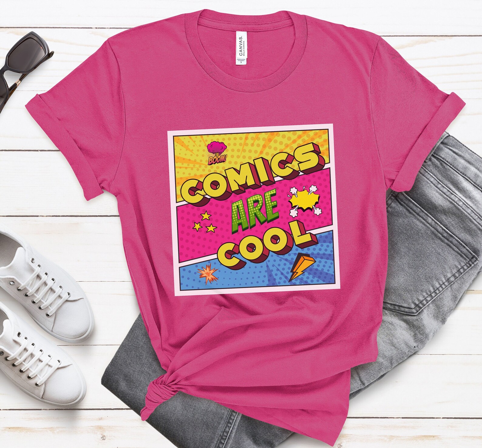 Comics Are Cool Tshirt Comic Book Lover Shirt Comic Convention Tshirt ...