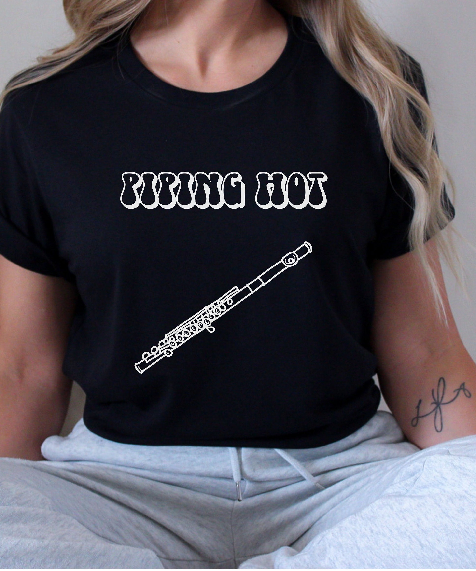 Funny Flute Shirt Gift for Her Band Tshirt Flutist Band Kid Shirt Flute ...