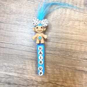 Troll Hair Clothes Pin Cheer Clip, Cheerleading Comp Clip, Volleyball ...