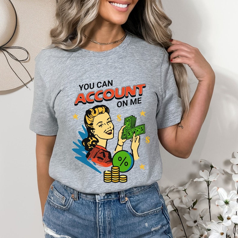 Retro Account Shirt is Perfect for Tax Season CPA Gift Great for ...