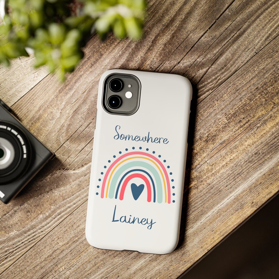 Custom Somewhere Over the Rainbow iPhone 15 14 13 12 11 Cute Phone Case ...