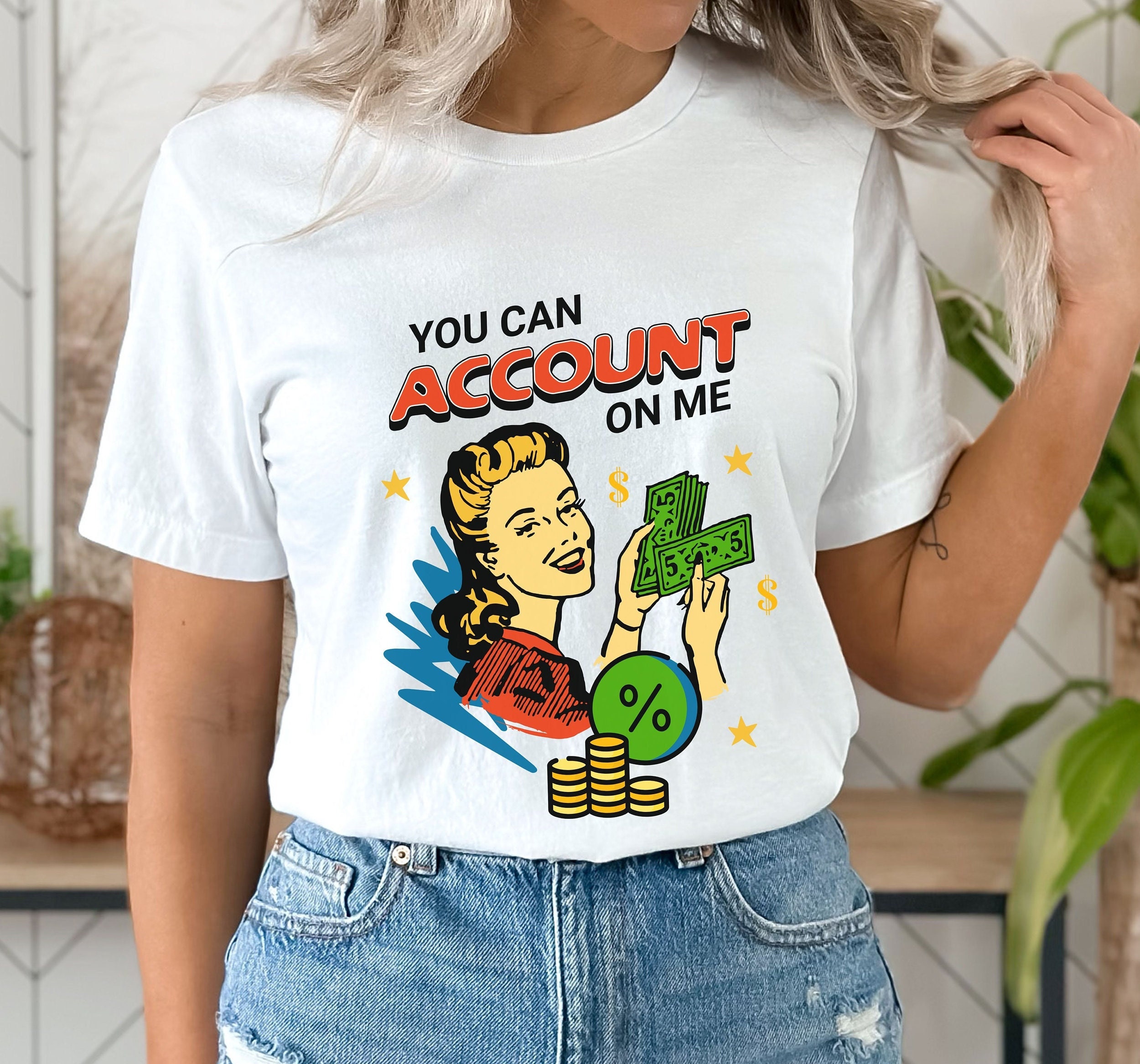 Retro Account Shirt is Perfect for Tax Season CPA Gift Great for ...