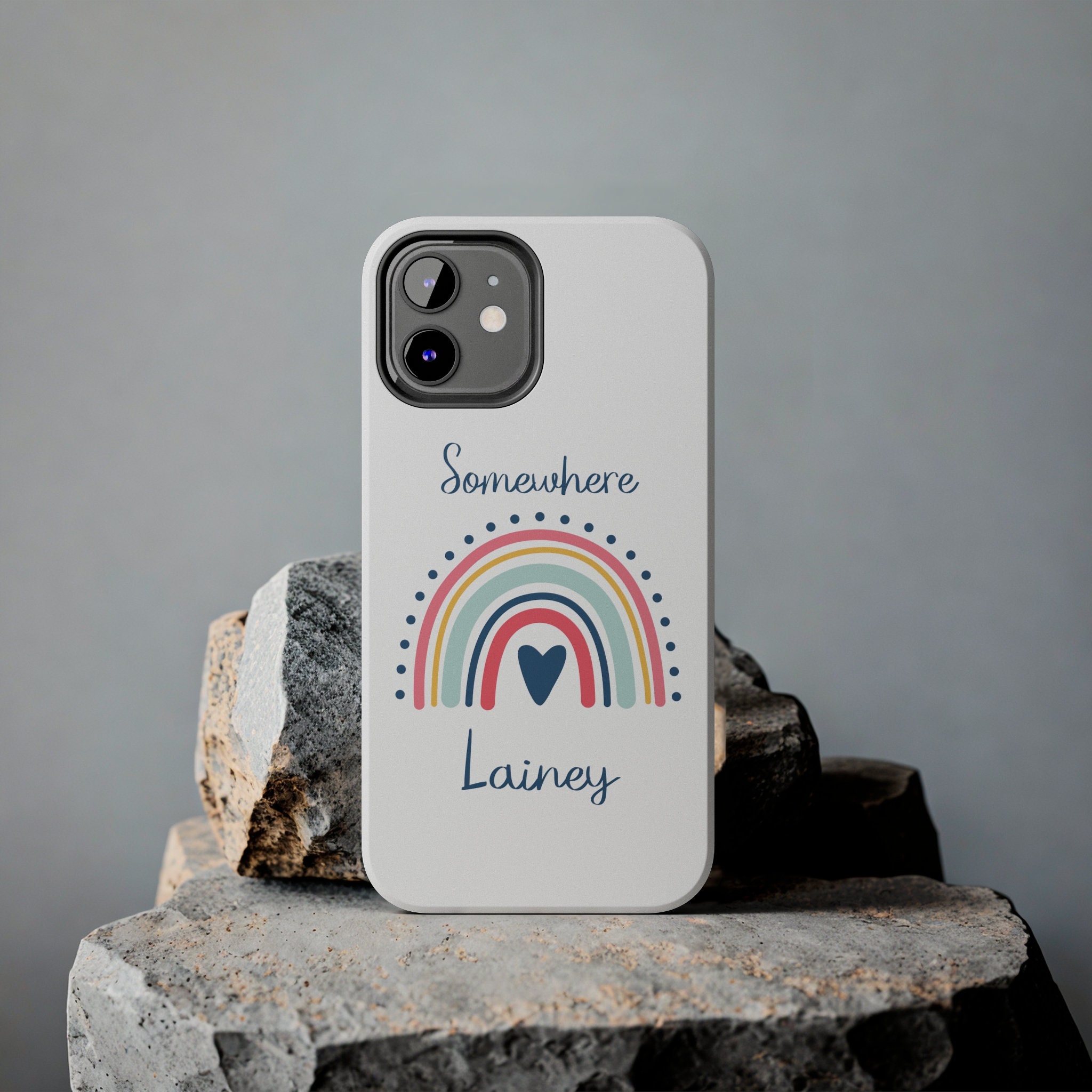 Custom Somewhere Over the Rainbow iPhone 15 14 13 12 11 Cute Phone Case ...
