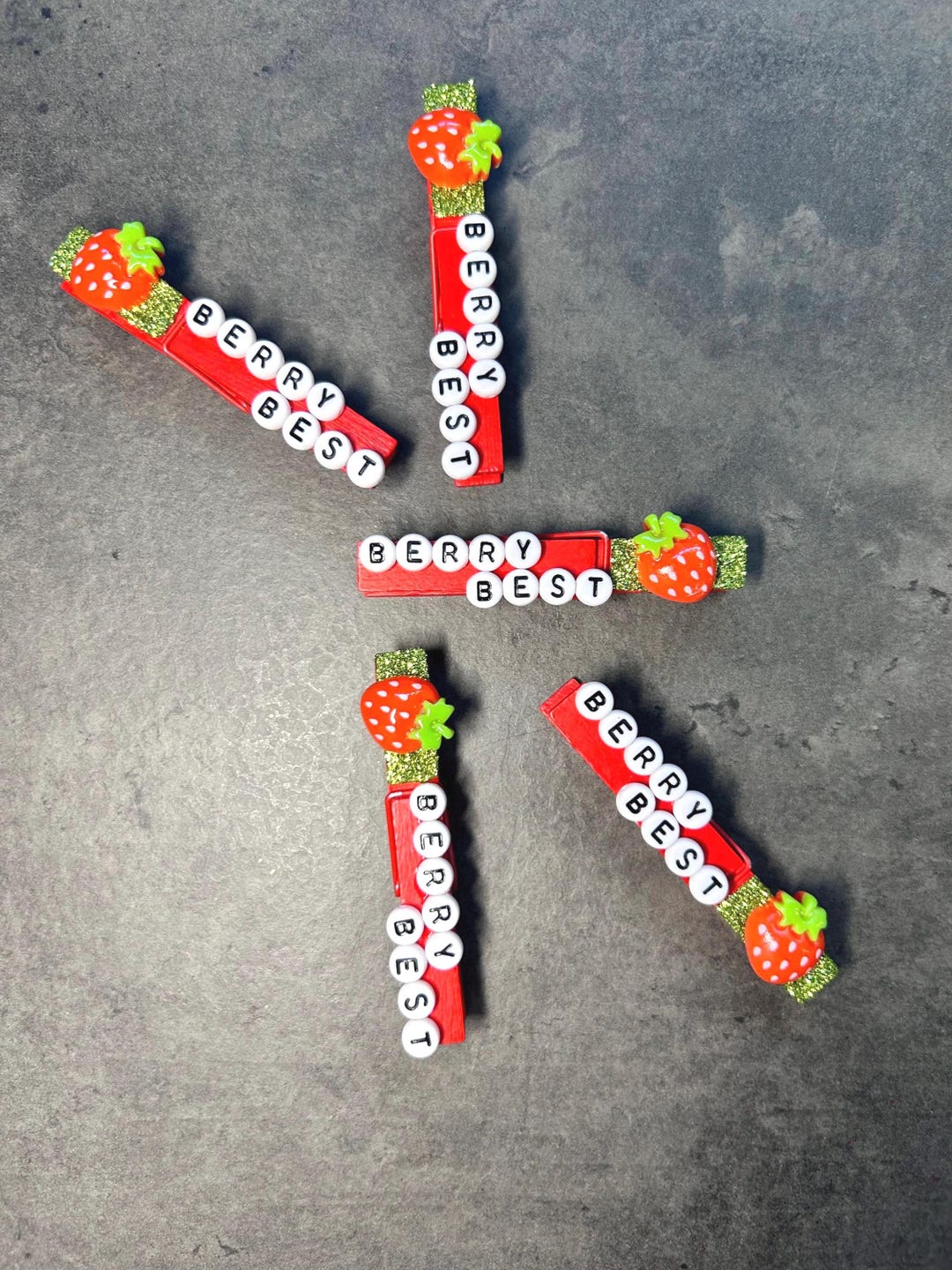 Strawberry Berry Best Pin Set, Volleyball Game Backpack Track Gift ...