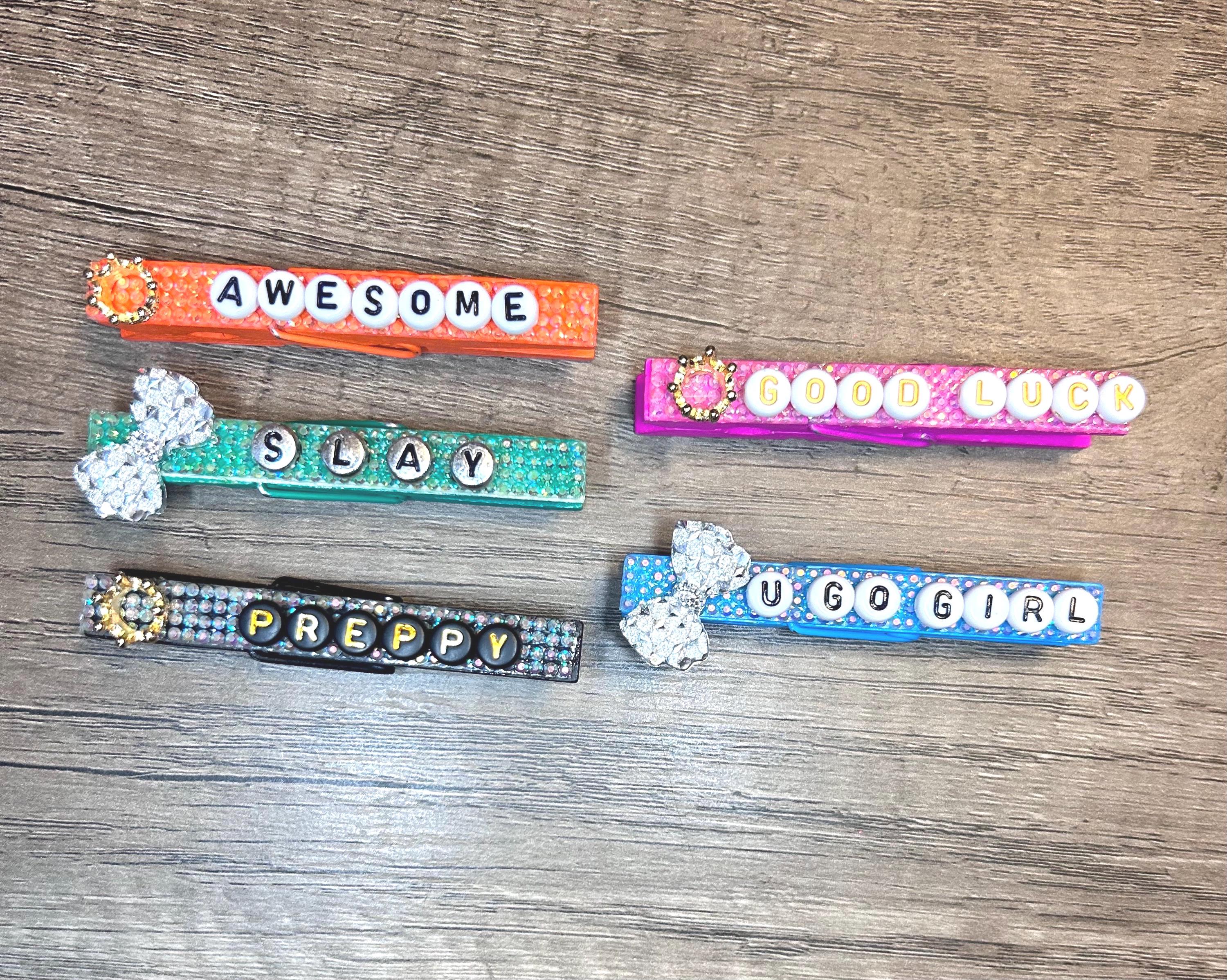 Troll Hair Clothes Pin Cheer Clip, Cheerleading Comp Clip, Volleyball ...