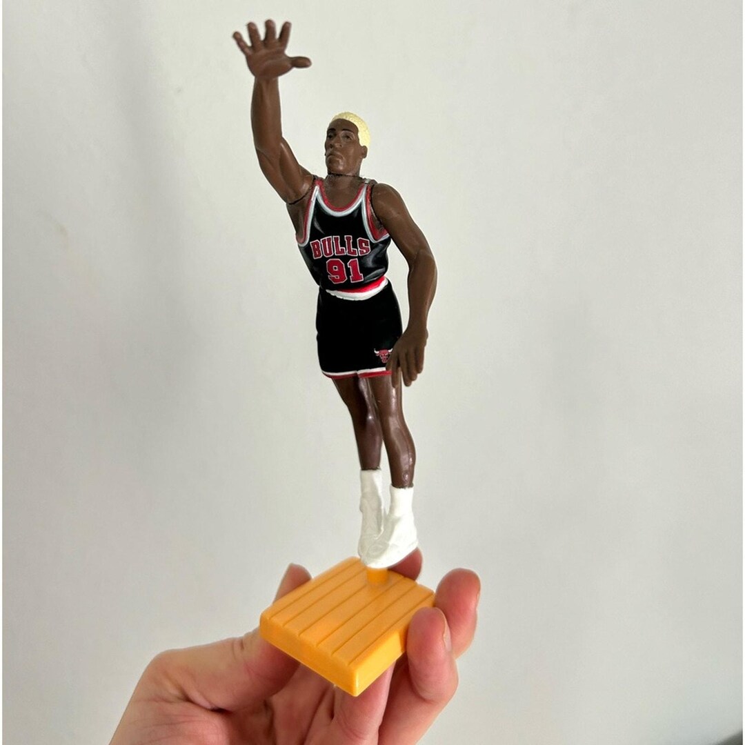 Chicago Bulls- Figurine- Dennis Rodman- 91 - Adjustable Arms ...