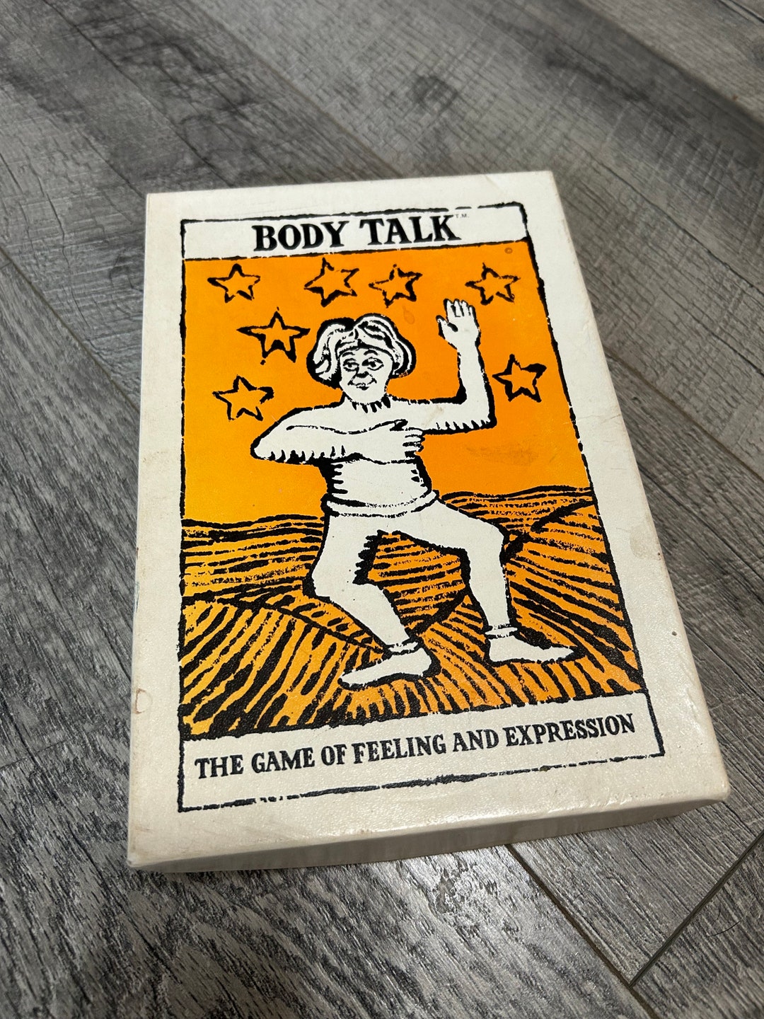 1970s Body Talk Card Game Adult Game Night Drinking Games Psychology ...