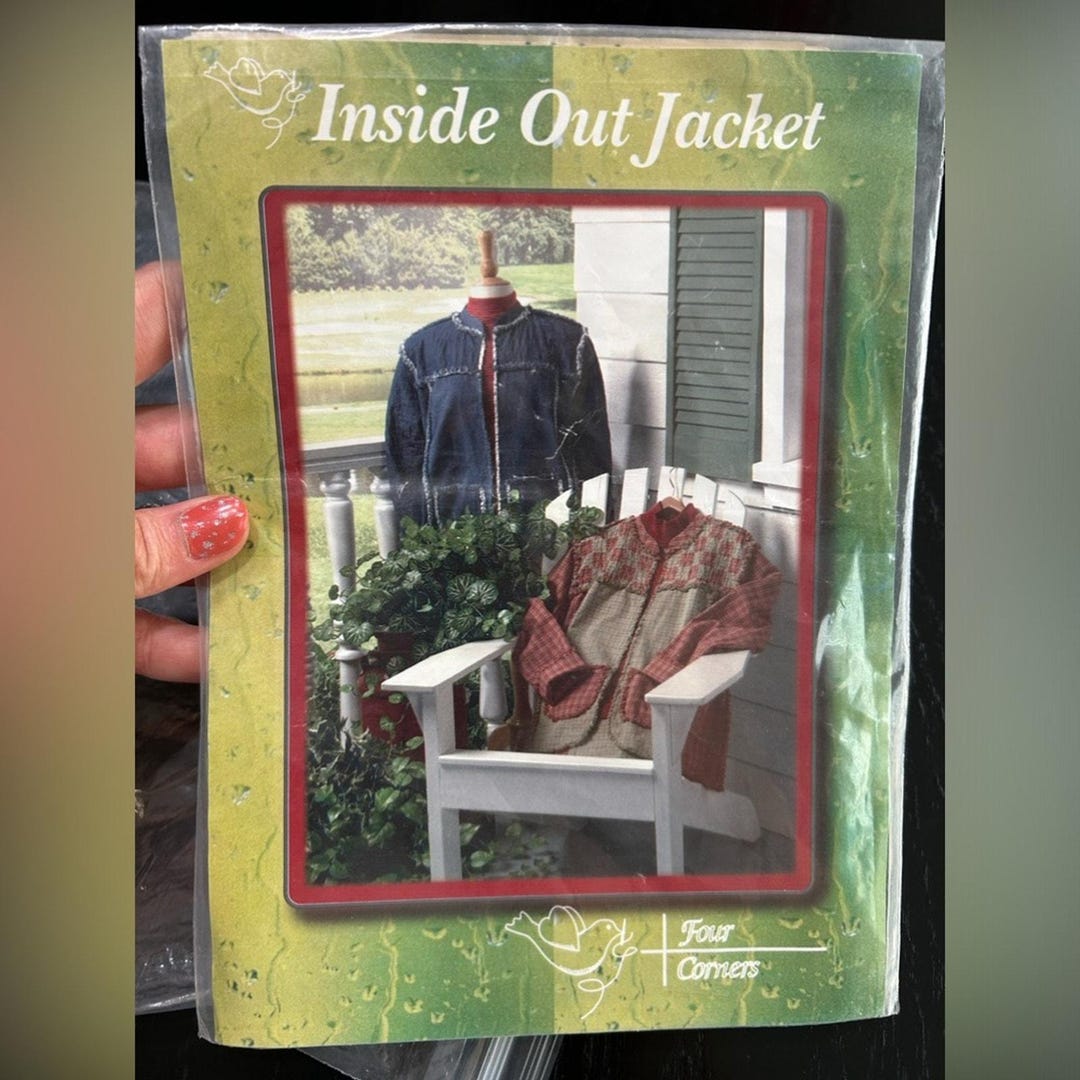 Sewing Pattern- Inside Out Jacket- Patterns Parlors Cottage Core- Coat ...
