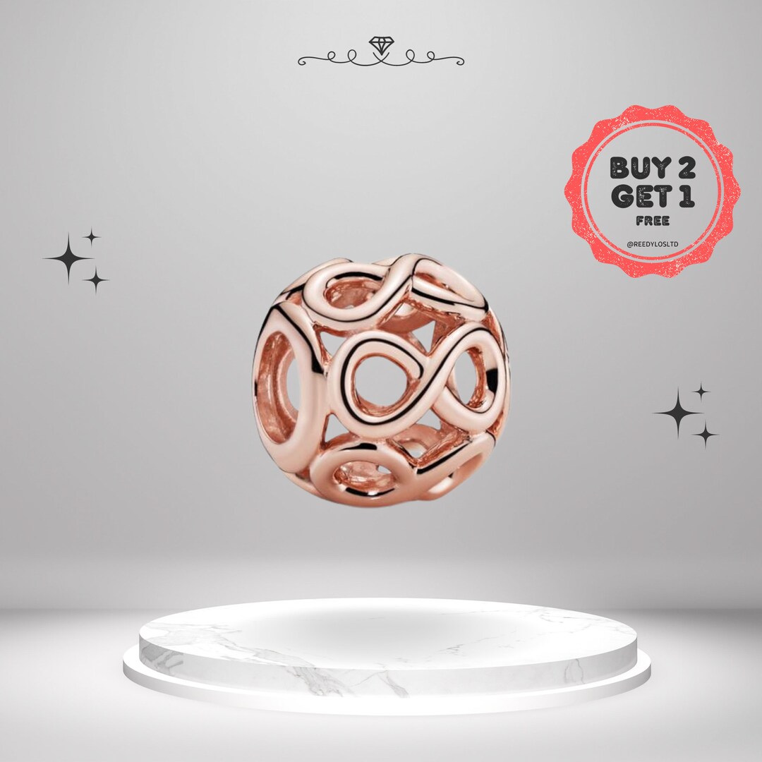 Openwork Infinity Charm for Pandora Bracelet 925 Sterling Silver ...