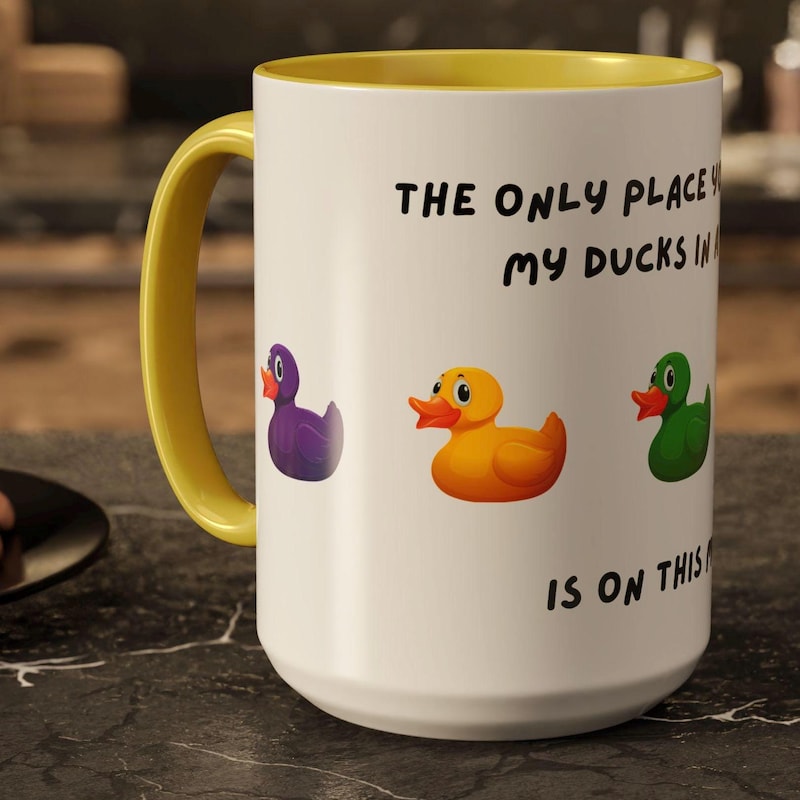 Duck Coffee Mug - Etsy