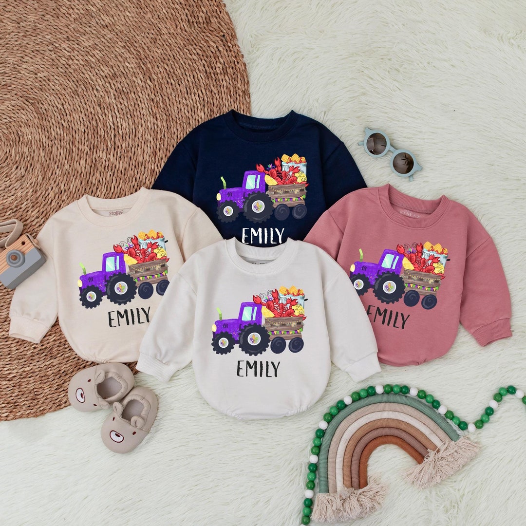 Custom Mardi Gras Baby Romper,baby Shower Gift, King Cake Baby Bodysuit ...