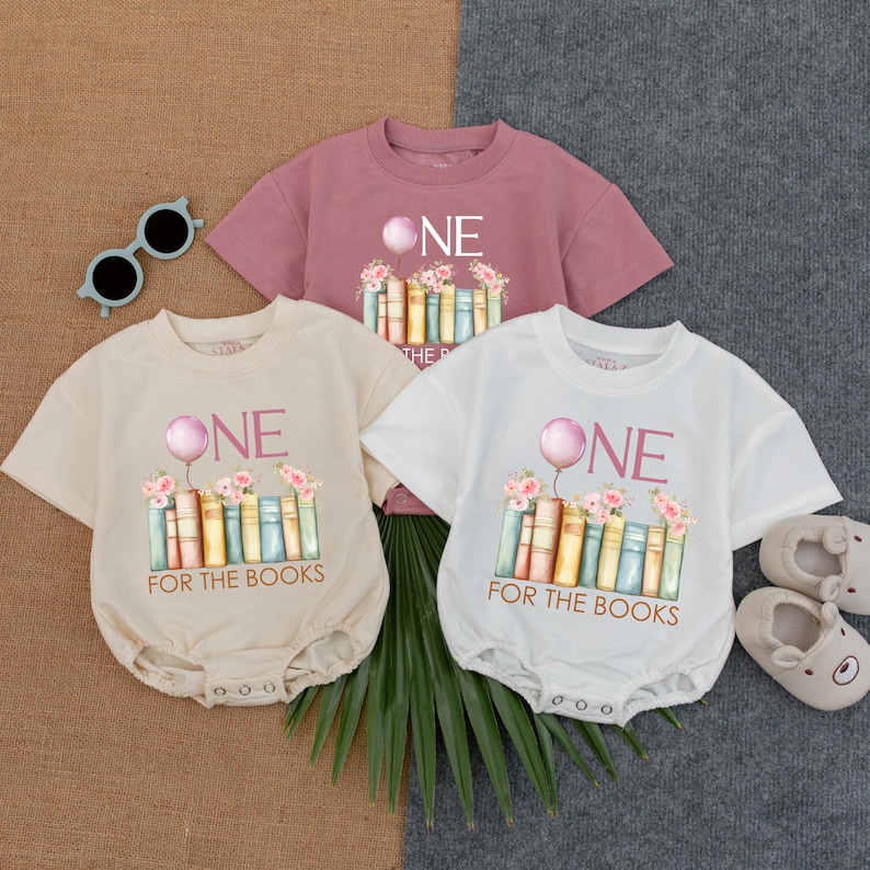 Personalized One for the Books Birthday Baby Bubble Romper, First ...