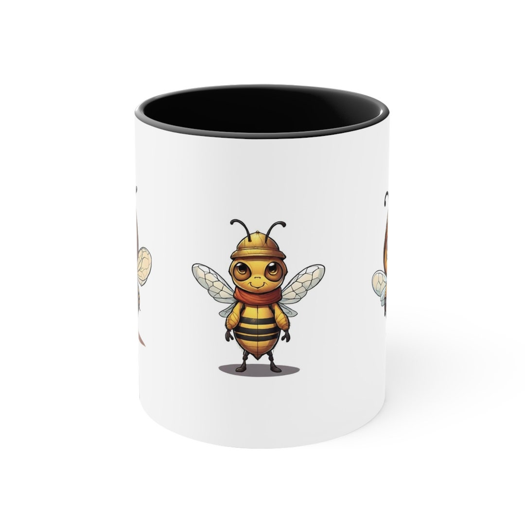 Bees Wearing a Fez Bee-themed Coffee Mugs Honeybee - Etsy