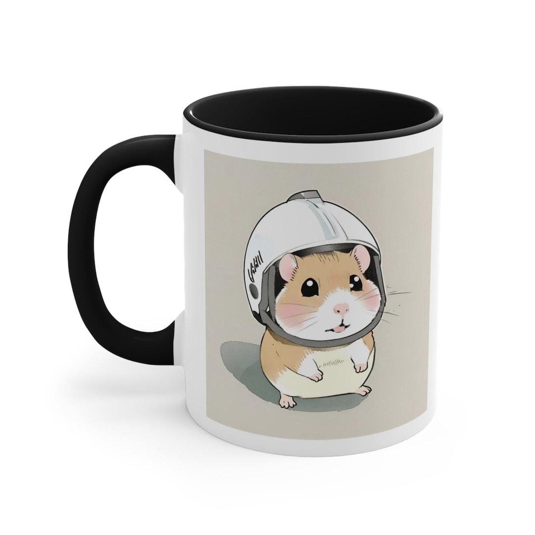 Hamster Wearing a Helmet Hamster Design Hamster Theme Cute - Etsy
