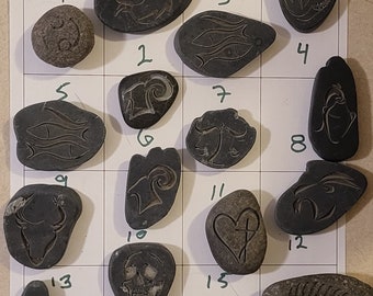 Laser Engraved Rocks G Board - Etsy
