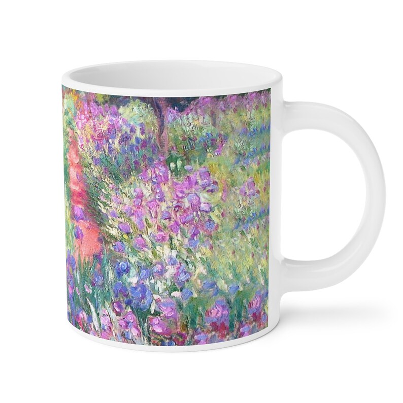 20 Oz Huge Monet Mug, Gigantic Monet Mug, Large Monet Mug, Big Monet ...