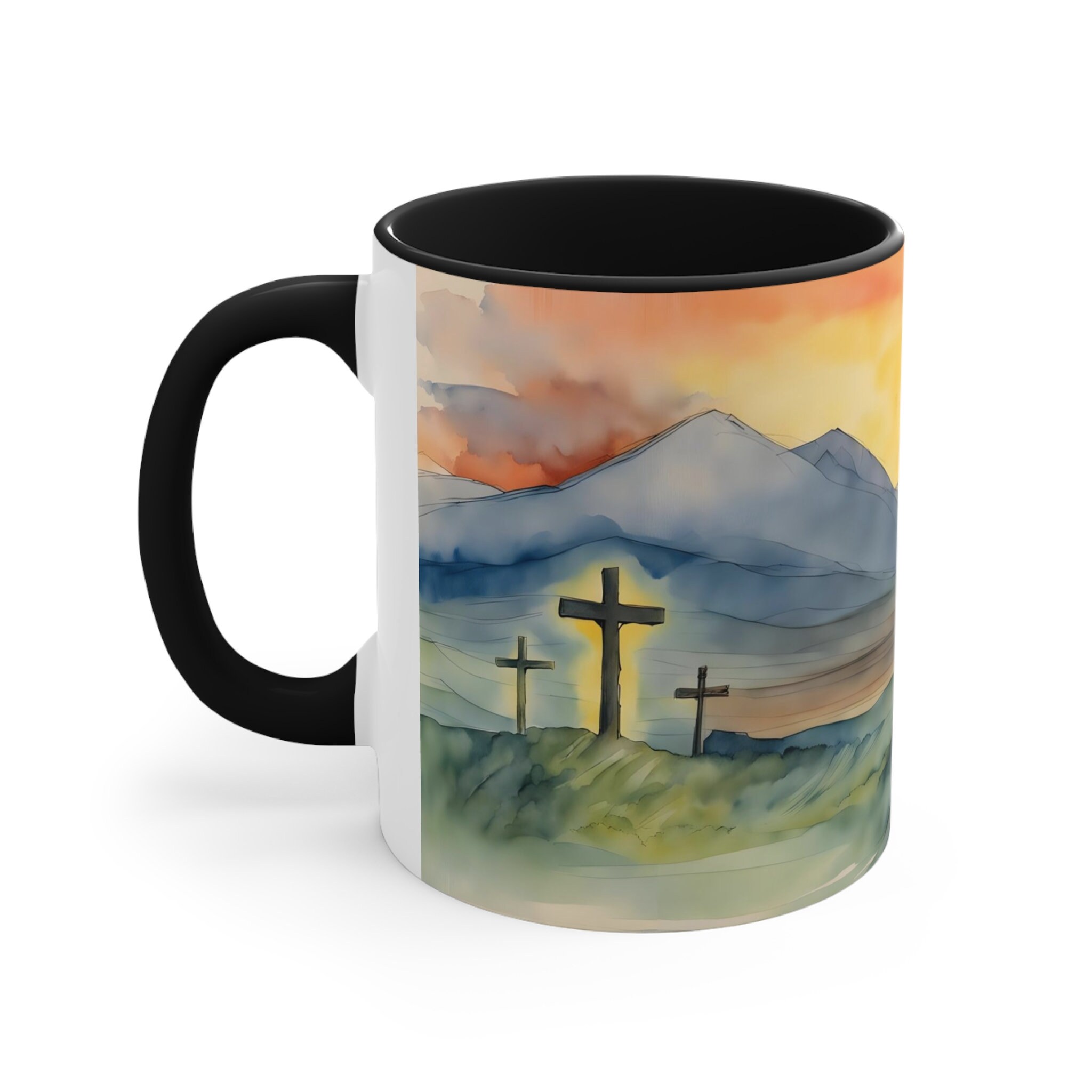 Resurrection of Christ on Easter Day Coffee Mug | Christian Mug for Men ...