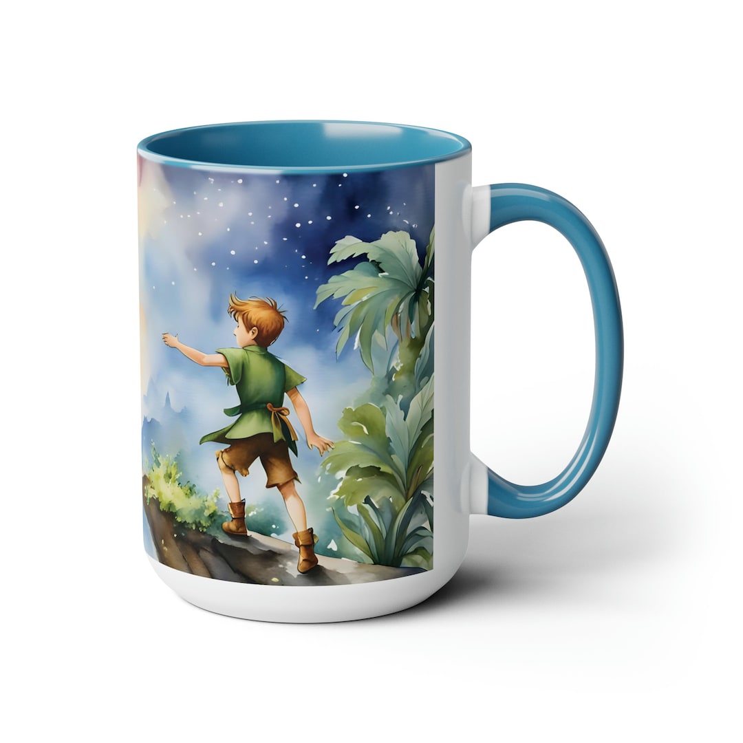 15 Oz Large Peter Pan Mug, Huge Peter Pan Coffee Mug, Original ...