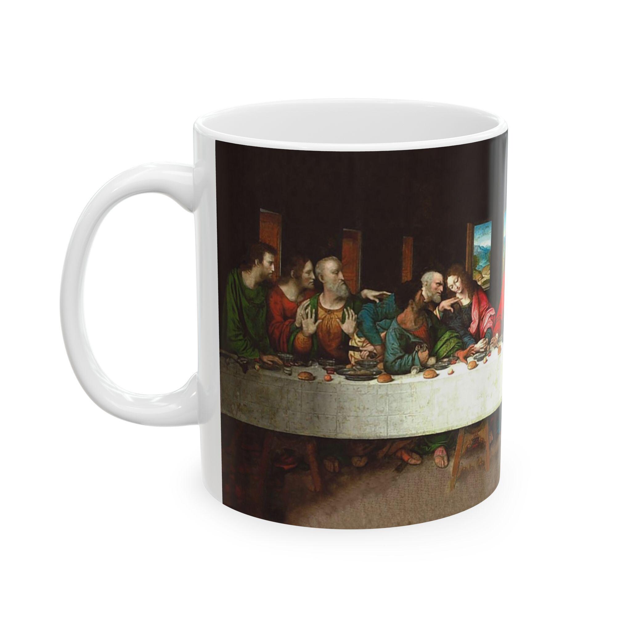 Leonardo Da Vinci's the Last Supper Coffee Mug, Renaissance Art Cup ...