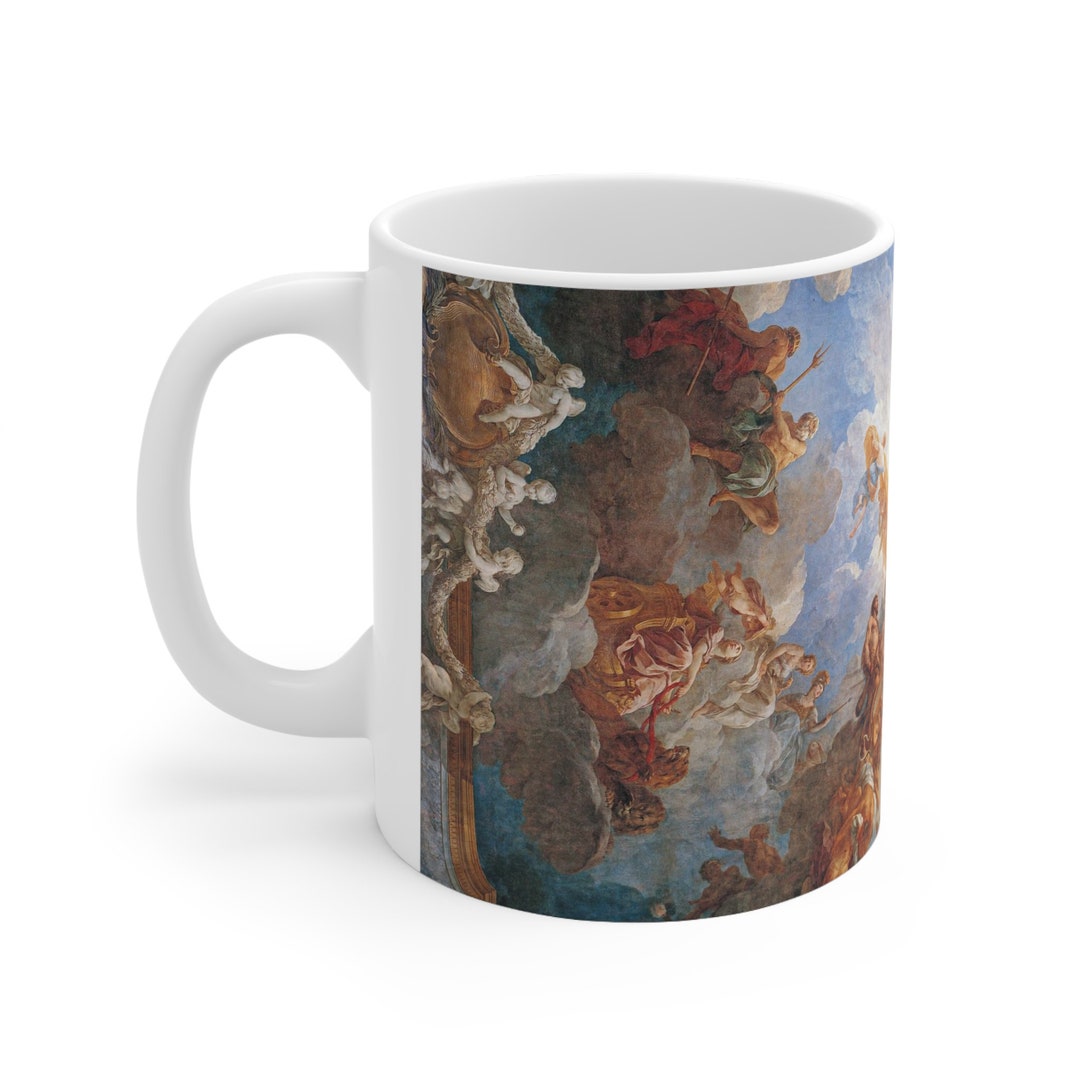 Francois Lemoyne Coffee Mug , the Apotheosis of Hercules Mug, Handmade ...