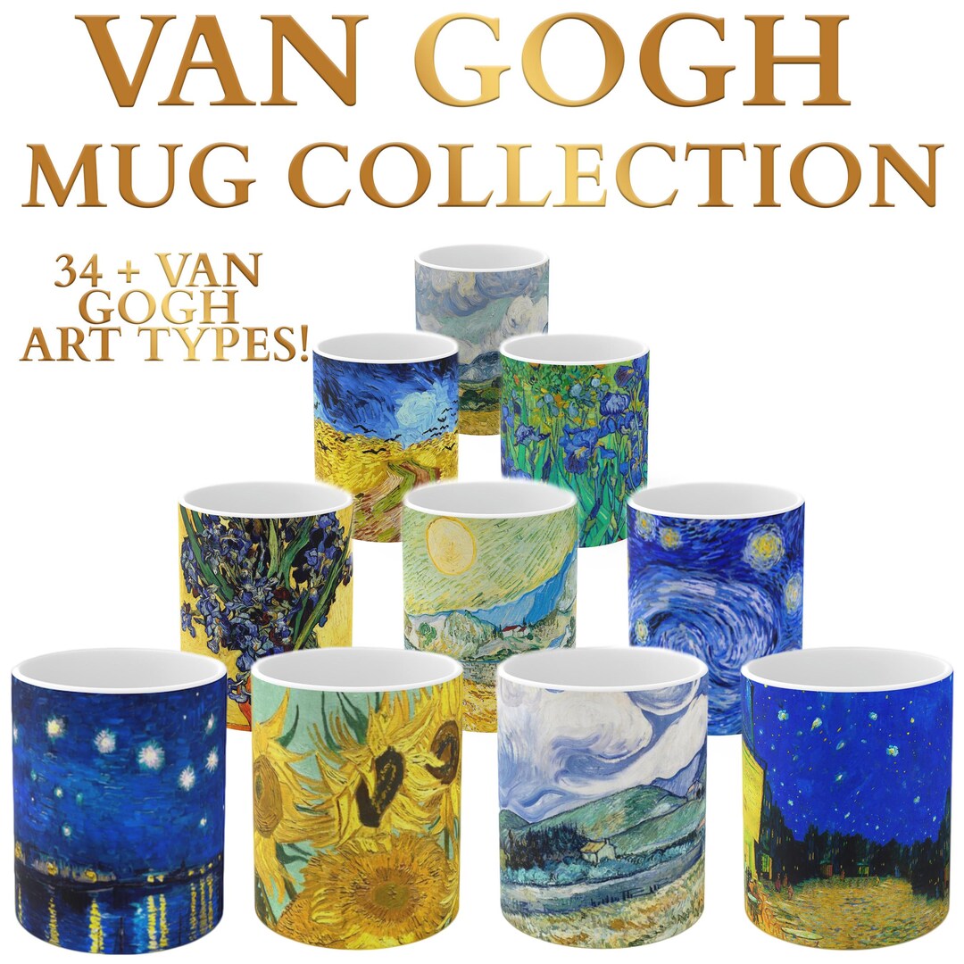 Vincent Van Gogh Coffee Mug, Van Gogh Mug Cup Drinkware | Famous ...