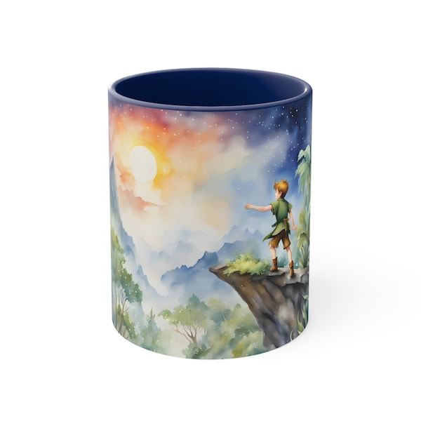 Peter Pan Mug - Etsy
