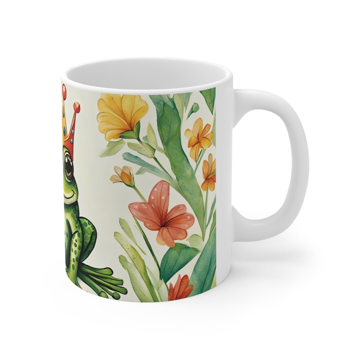 The Frog Prince Mug | Young Teenager Coffee Mug | Cool Prince Charming ...