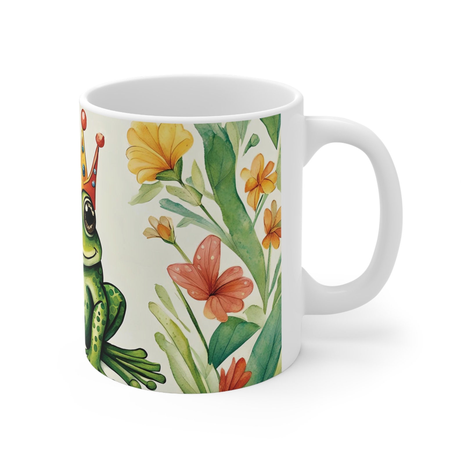 The Frog Prince Mug | Young Teenager Coffee Mug | Cool Prince Charming ...