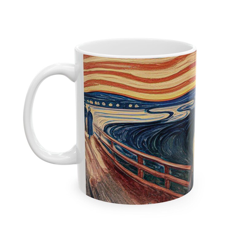 The Scream Mug by Edvard Munch Coffee Mug 11 Oz | Hot Cold Aesthetic ...
