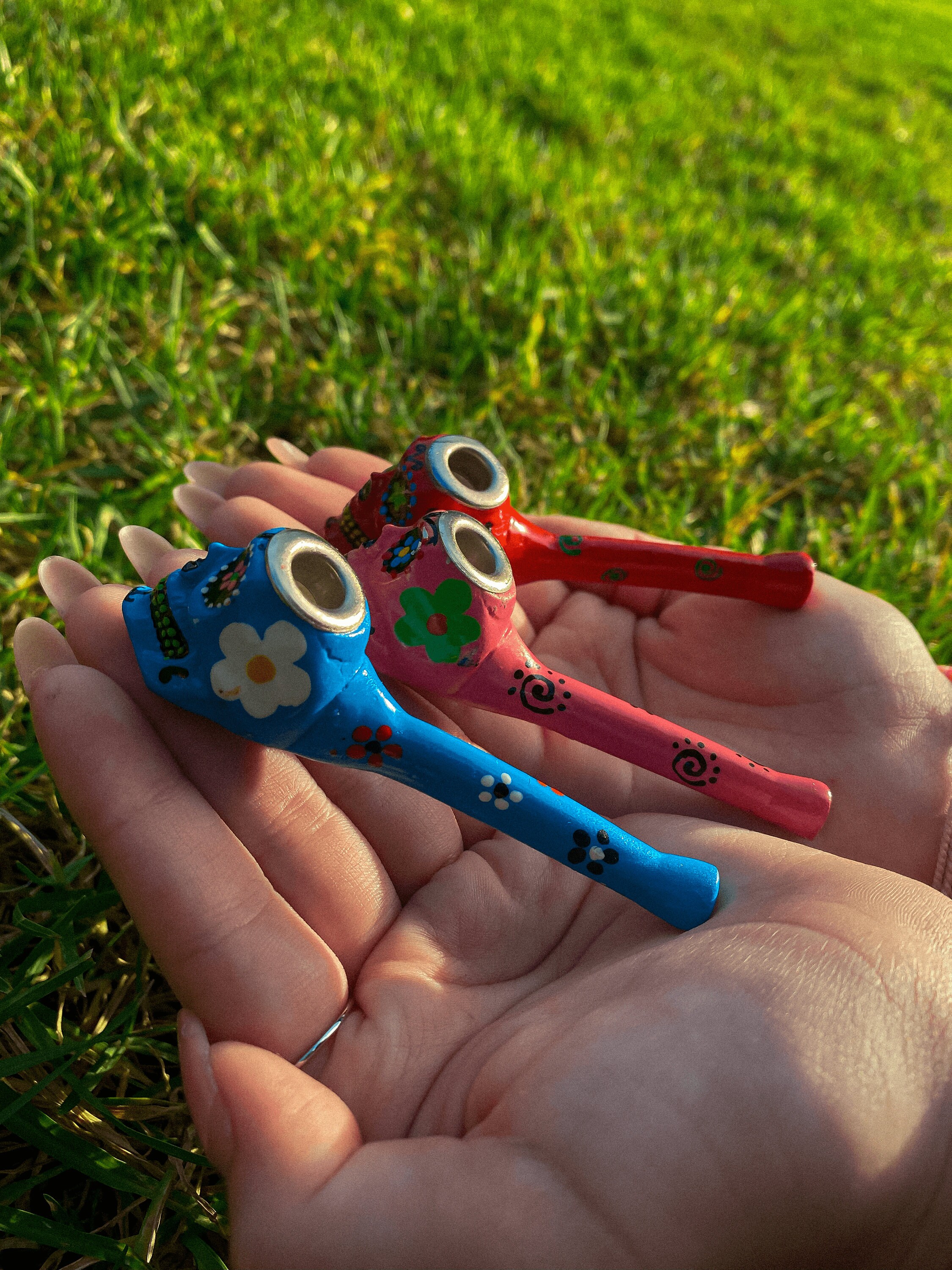 Pipas Artesanales Catrinas Calavera - Etsy España