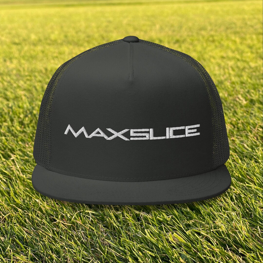 Maxslice Golf Hat Golfer Gift Golf Apparel Funny Golf Hat Maxfli Logo ...