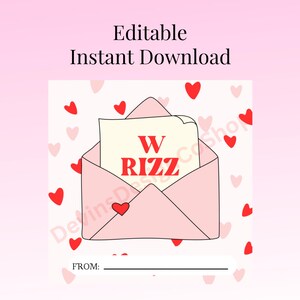 Funny Valentine’s Day Cards, Gen Alpha Slang, Gen Z Valentine’s, Rizz ...