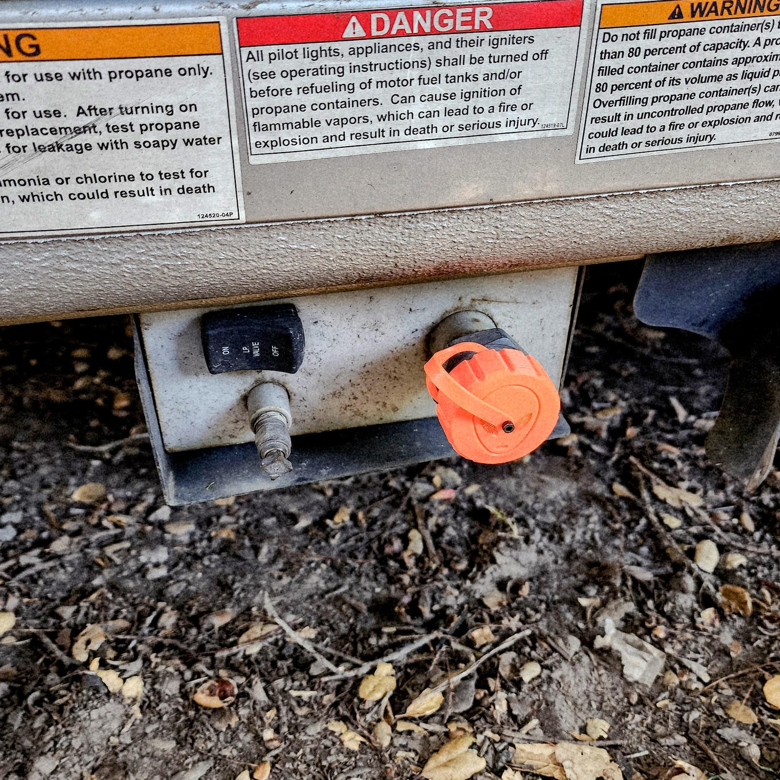 Travato Propane Tank Fill Port Cover - Etsy