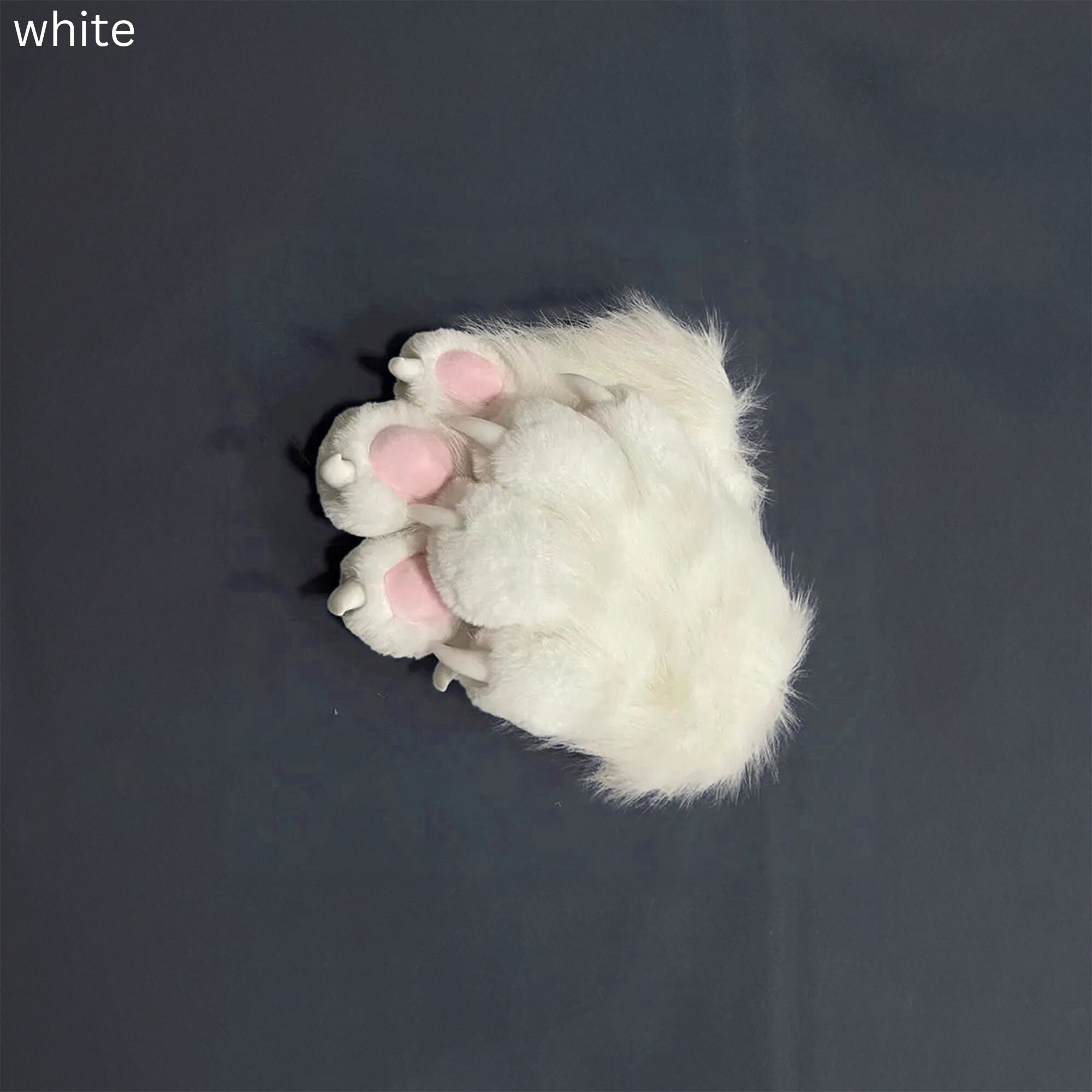 16 colores Patas peludas Patas de traje de piel esponjosas Patas de lobo Kemono Patas de gato de ...