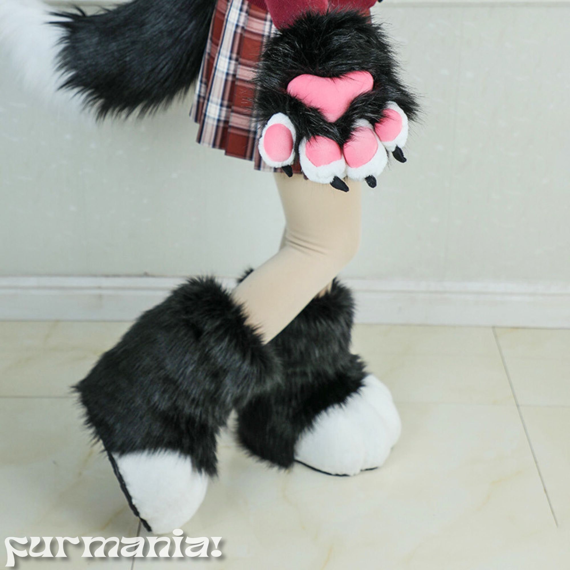 5 Colors Fursuit Feet Paws Kemono Paws Blue Partial Fursuit - Etsy UK