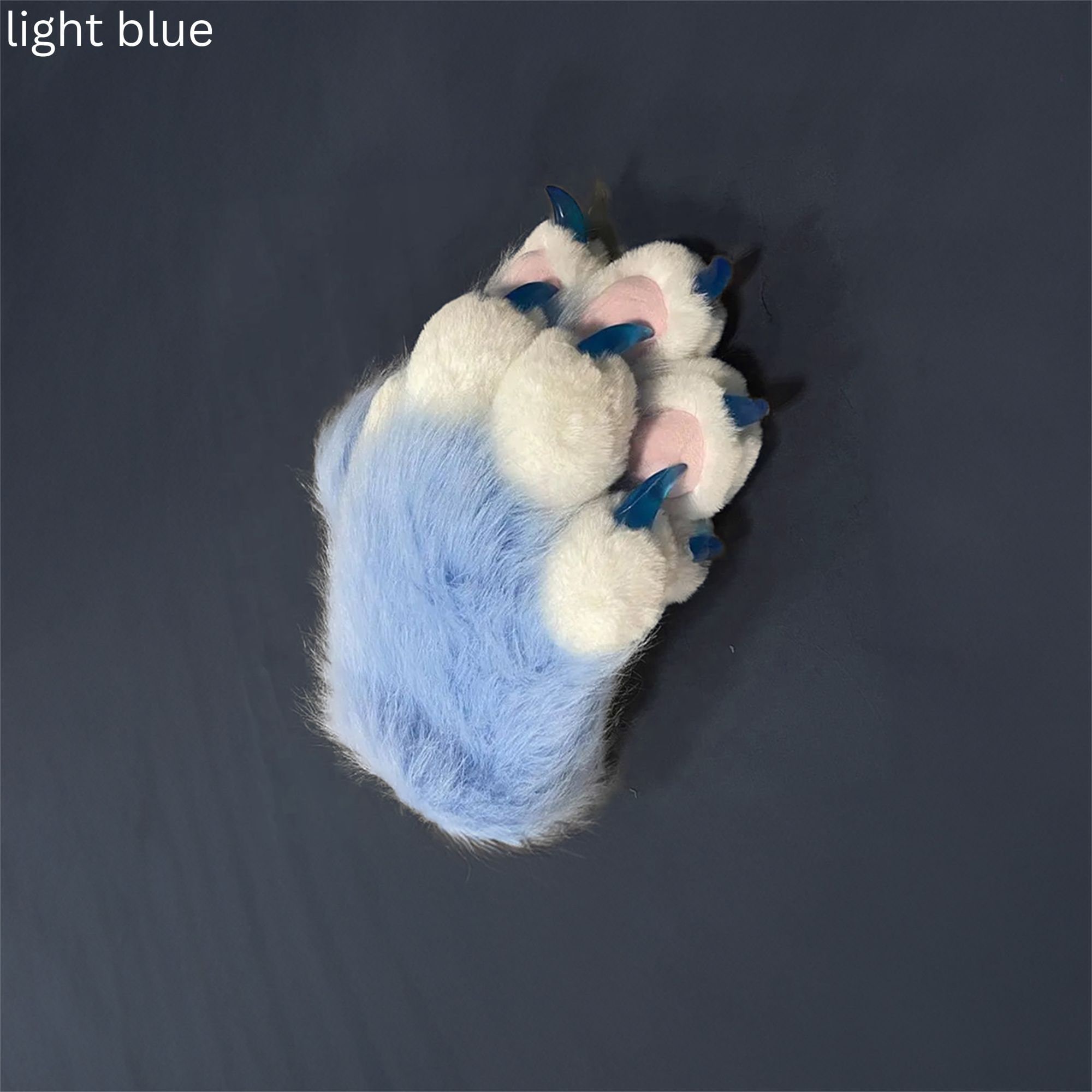 16 colores Patas peludas Patas de traje de piel esponjosas Patas de lobo Kemono Patas de gato de ...