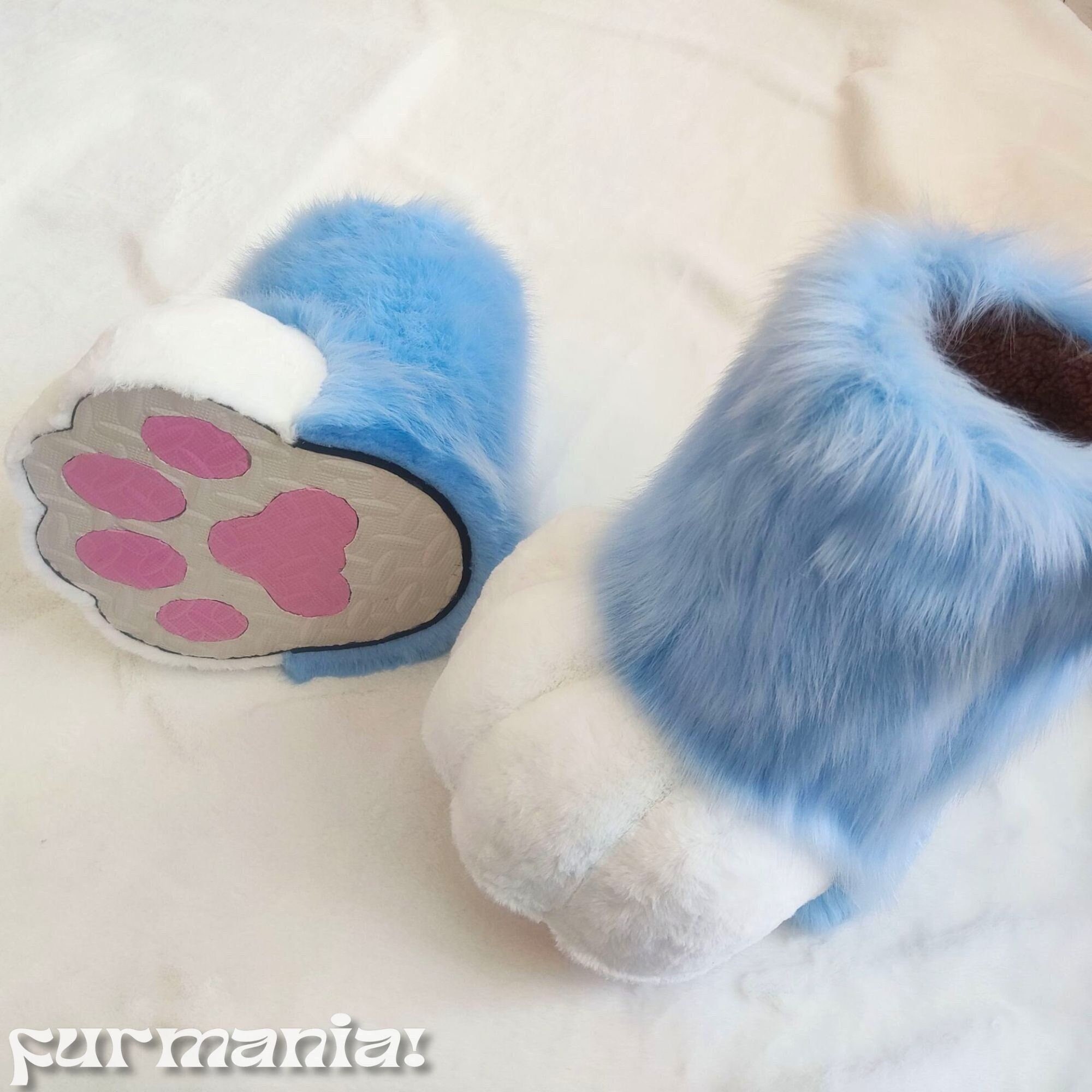 5 Colors Fursuit Feet Paws Kemono Paws Blue Partial Fursuit - Etsy UK
