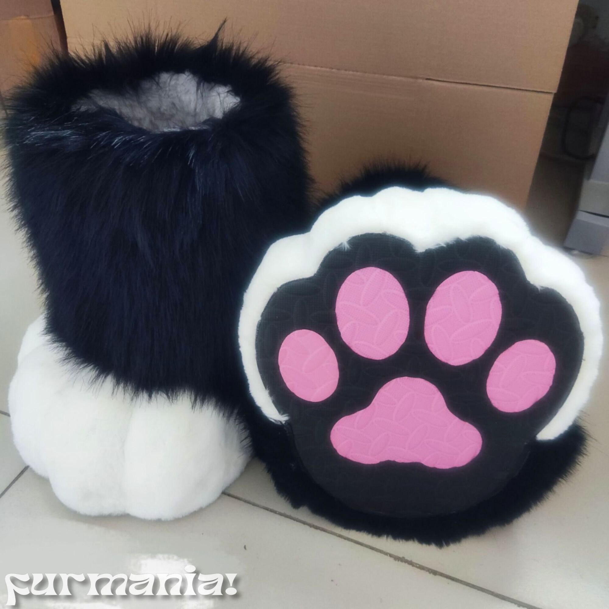 5 Colors Fursuit Feet Paws Kemono Paws Blue Partial Fursuit - Etsy UK