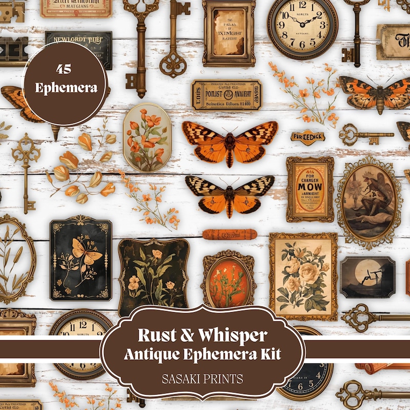 Ephemera Kit - Etsy