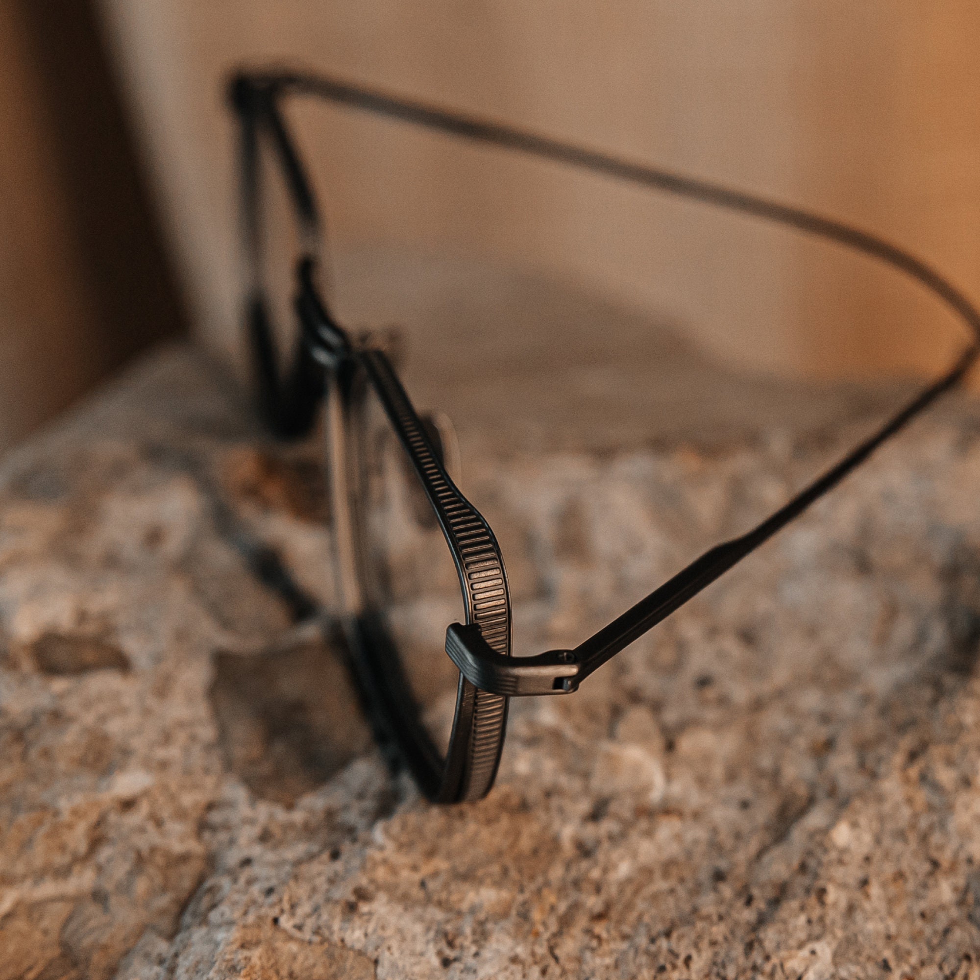 Thick Black Rectangle Glasses Frames Handcrafted Titanium Frames - Etsy
