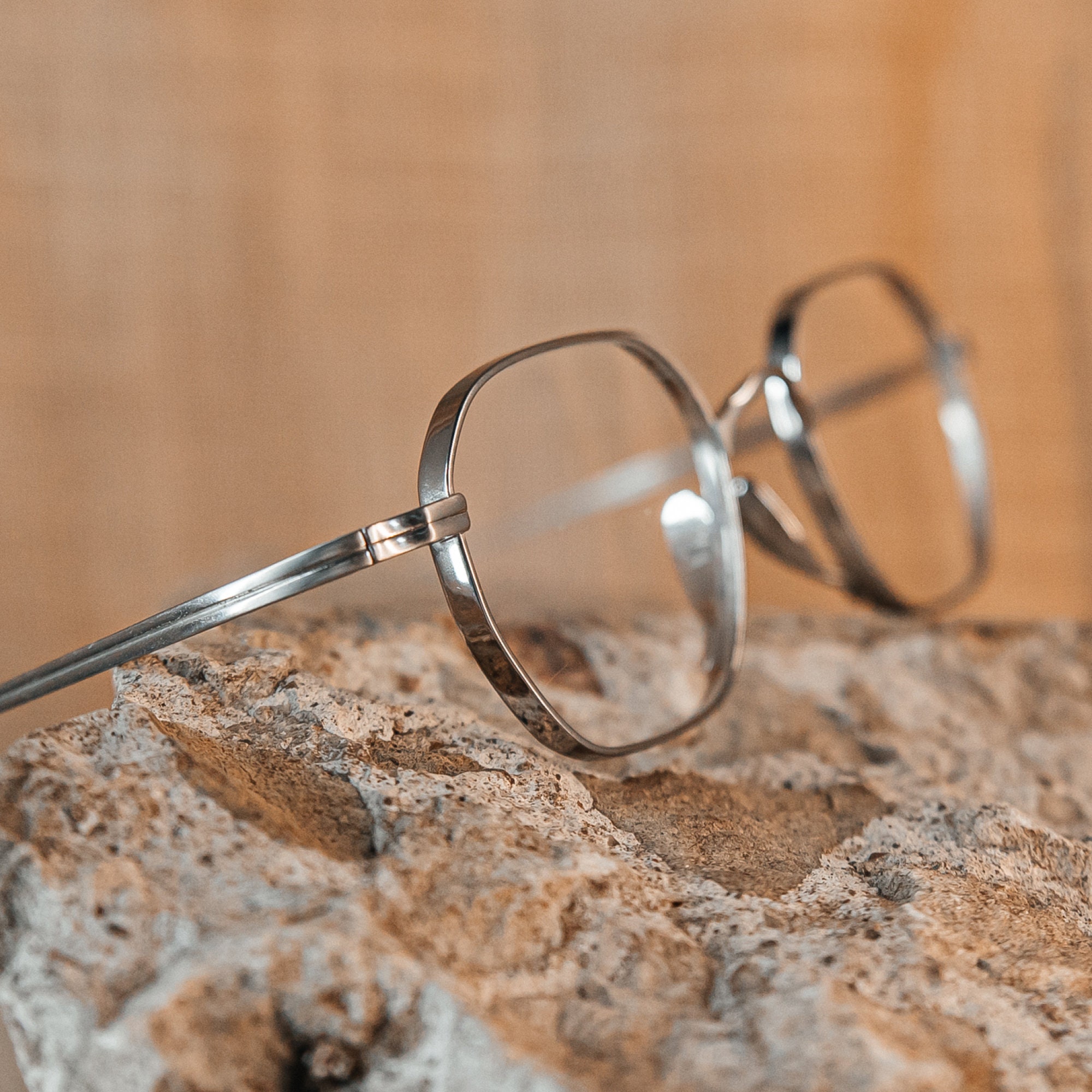 Black Handcrafted Titanium Glasses Frame 2024 Collection - Etsy