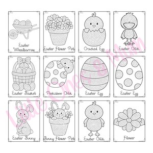 Q-tip Dot Painting Easter Activities - Etsy