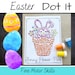 Q-tip Dot Painting Easter Activities - Etsy