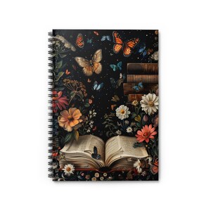 Dark Academia Journal, Ruled Line, Professor Journal, Buterfly Journal ...