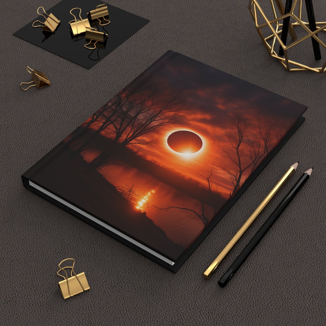 Total Solar Eclipse Hardcover Journal: Astronomy Gift - Etsy