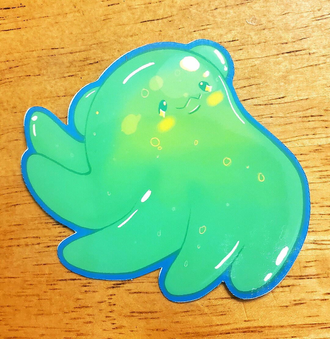 Gummi Dumbo Octopus Sticker Fun & Whimsical Ocean Decal for - Etsy