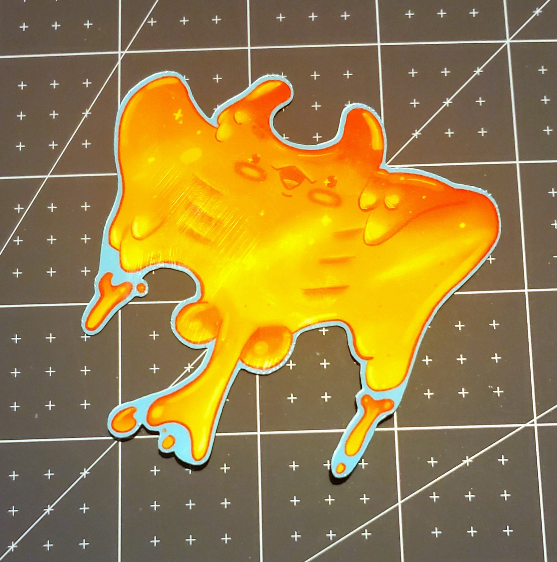 Cute Honey Manta Ray Sticker, Waterproof Vinyl Decal - Etsy
