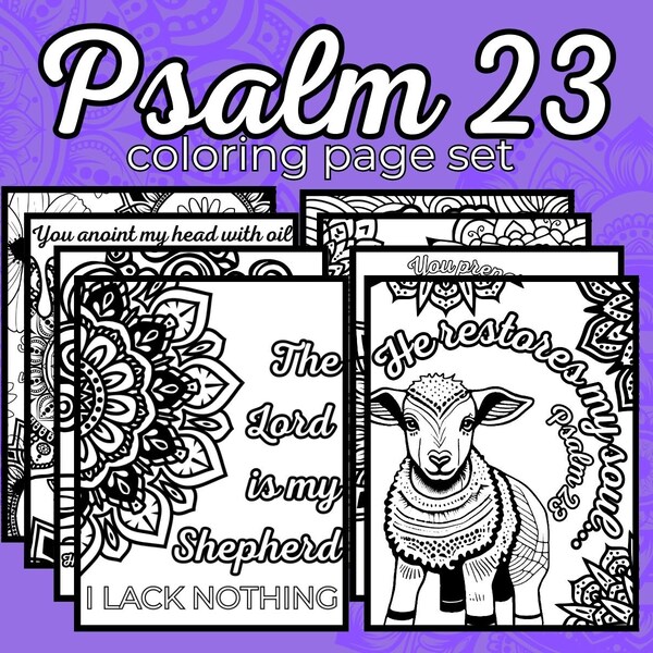Psalm 23 - Etsy