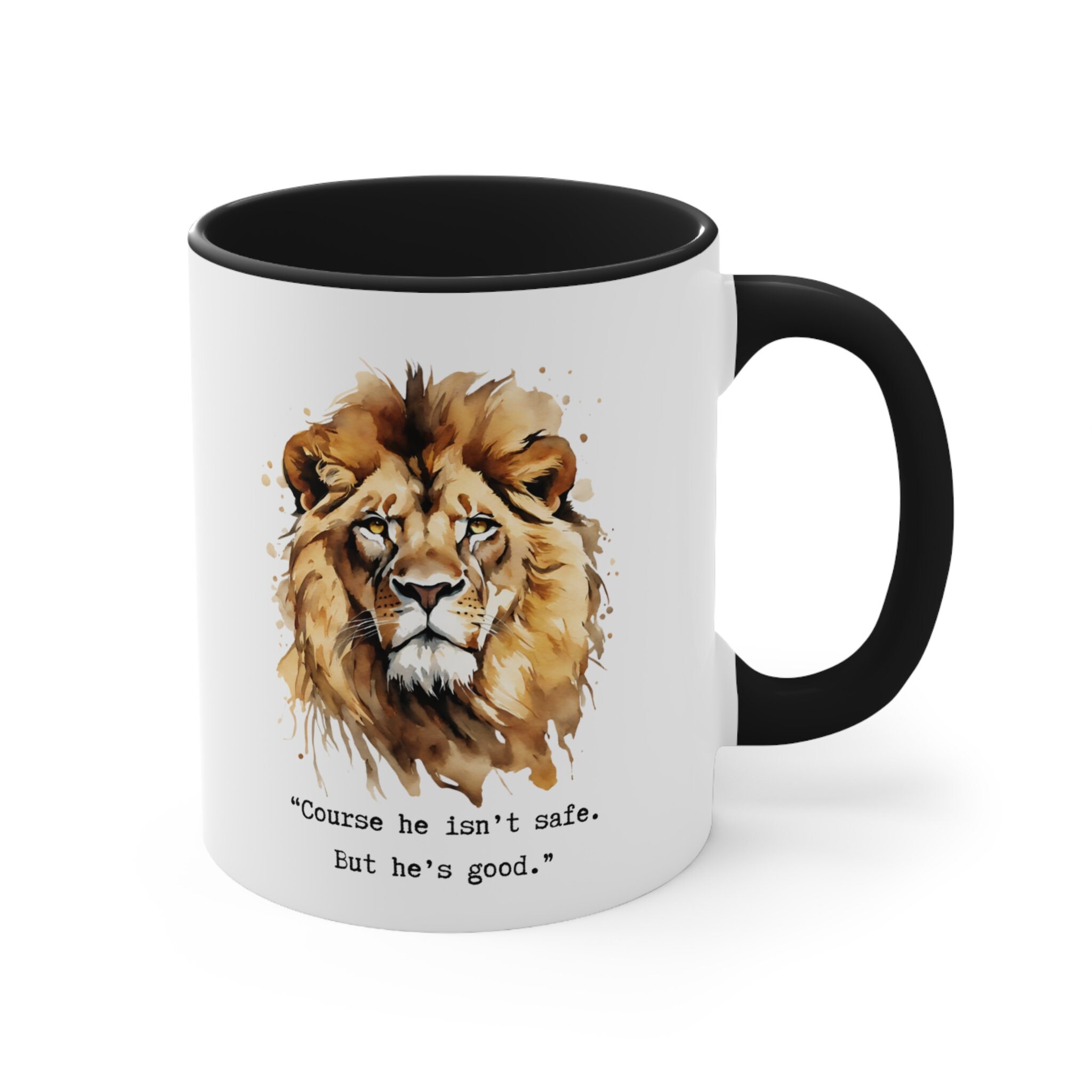 C. S. Lewis Chronicles of Narnia Aslan Accent Coffee Mug, 11oz - Etsy